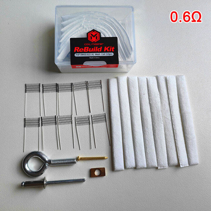 DIY Rebuild Kit for VINCI RPM 0.3/0.4/0.6ohm Mesh Coil Replacement Tool ...