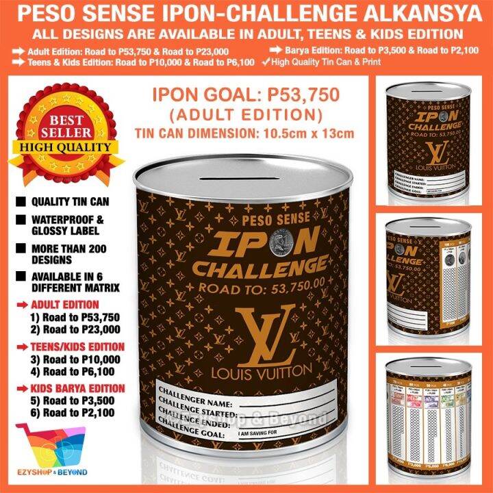 alkansya ipon challenge 2023 LV1 PESO SENSE Ipon Challenge Alkansya ...
