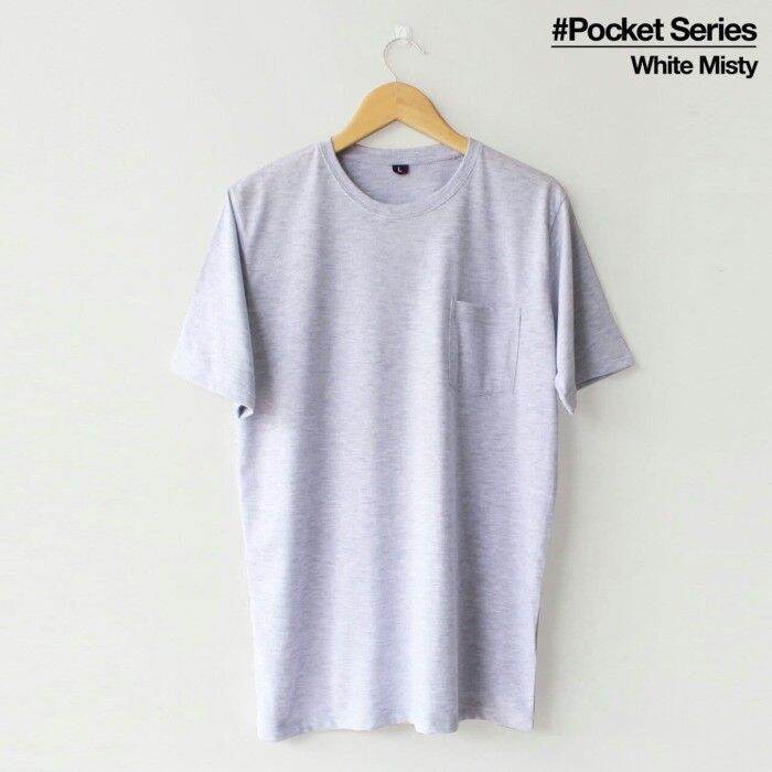 Kaos Polos POCKET WHITE MISTY/ Kaos Polos Saku Putih Misti / Kaos Baju ... Kaos Polos POCKET WHITE MISTY/ Kaos Polos Saku Putih Misti / Kaos Baju ...