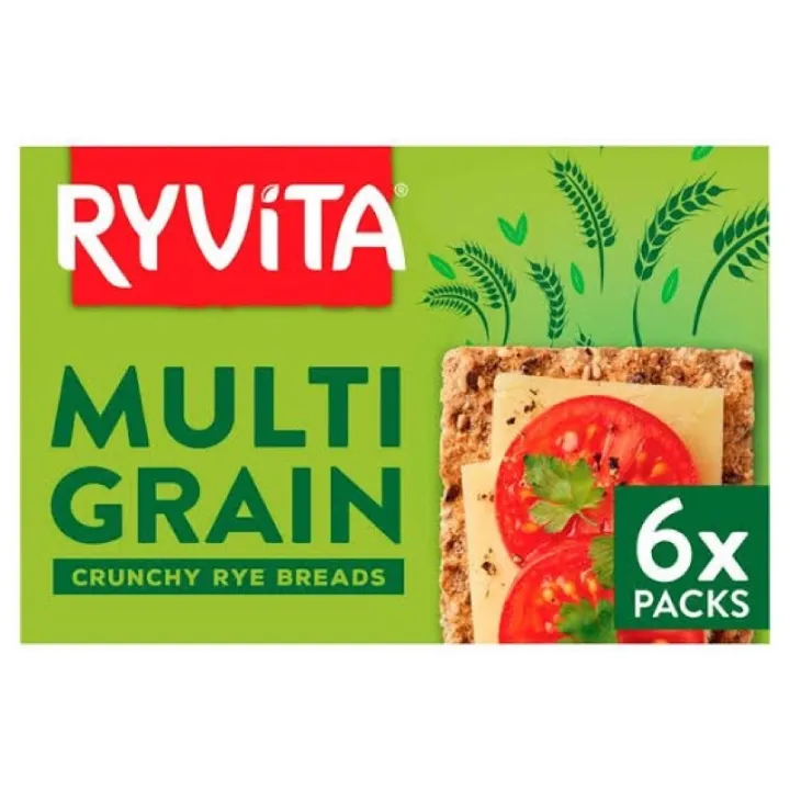 จัดให้คุณ🔵 Ryvita multi grain crisp bread ขนมปังกรอบผสมธัญพืช ขนาด 250g ...