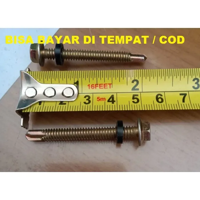 SKRUP ROOFING SKRUP SPANDEK 5CM TOOLS PARS - SEKRUP BAJA - SEKRUP ...