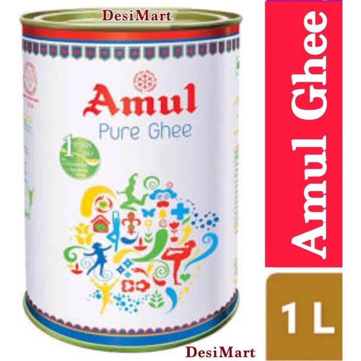 Food from India🎖(x1 Pack ) Amul Pure Ghee 1 ltr ( Date of expiry is ...