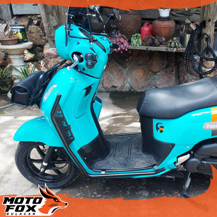 Yamaha Mio Fazzio Crash Guard - Black / Stainless | Lazada PH