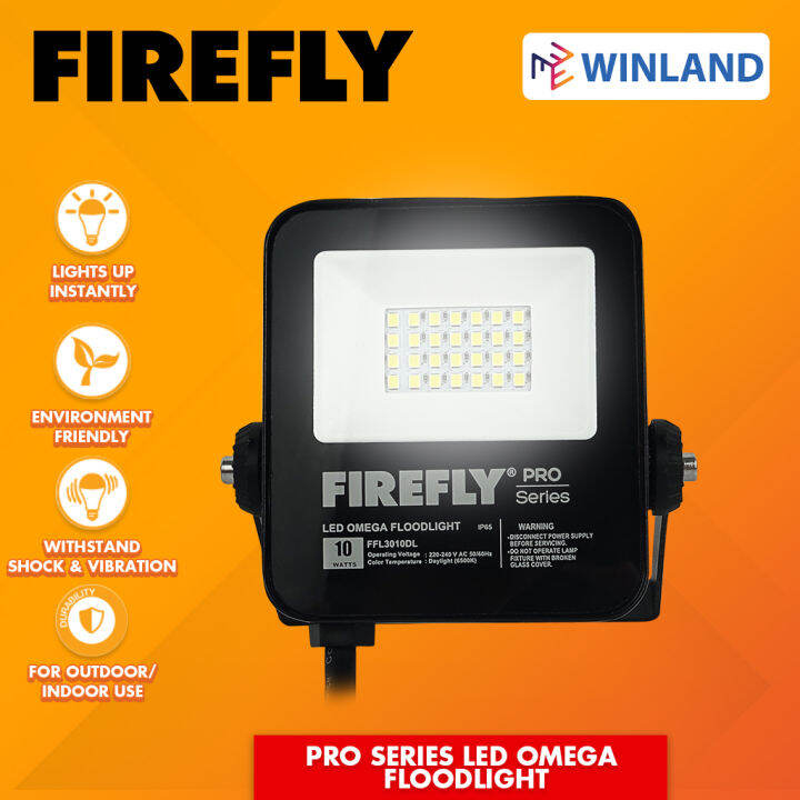 FIREFLY by Winland PRO Series LED Omega Floodlight ( 10W-50W / 220-240V ...
