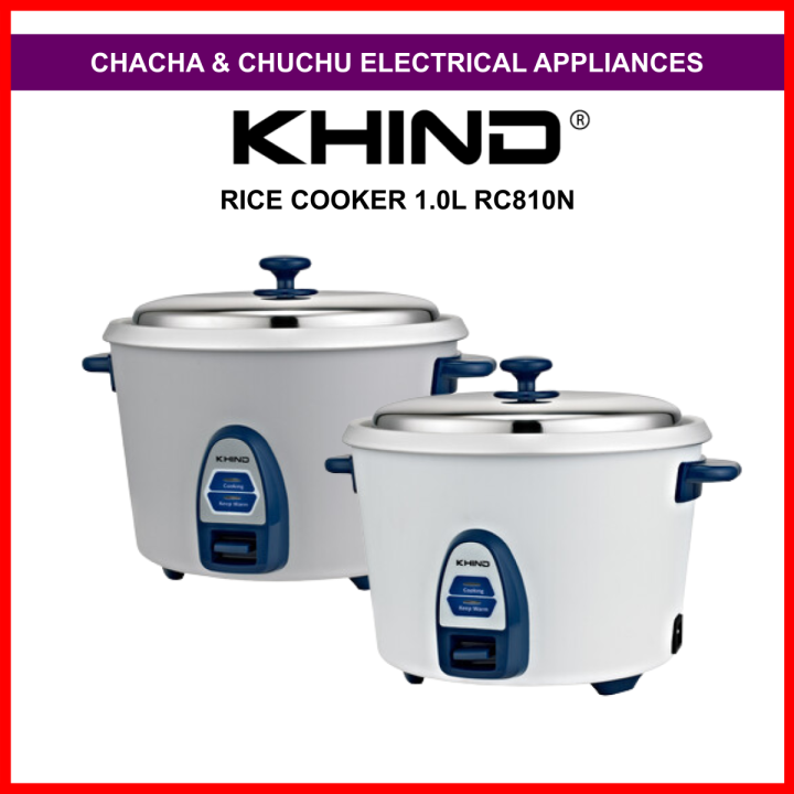 Khind Rice Cooker 1.0L - RC810N | Lazada