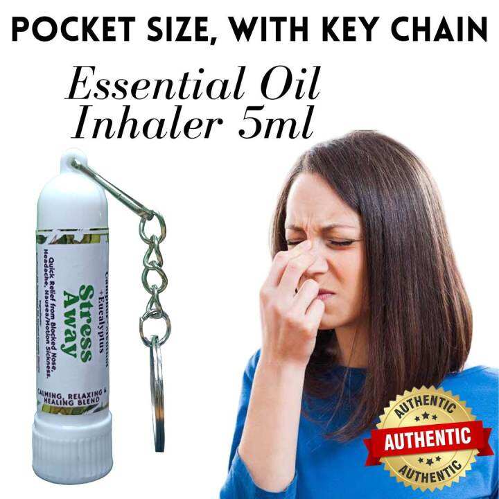 ⚡⚡⚡ BRYELS STRESS AWAY INHALER STICK 5ML Clooged Nose Decongestant ...