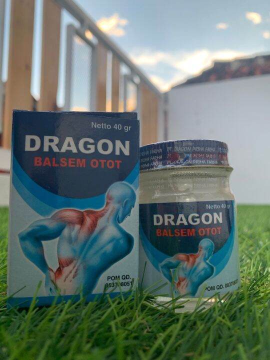 Balsem Otot / Balsem Merk Dragon 40gr / Obat urut pegel Linu / Balsem ...