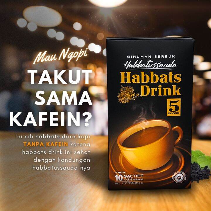 HABBAT DRINK MINUMAN KESEHATAN ISI 10 PCS SOLUSI SEHAT GANTI KOPI ...