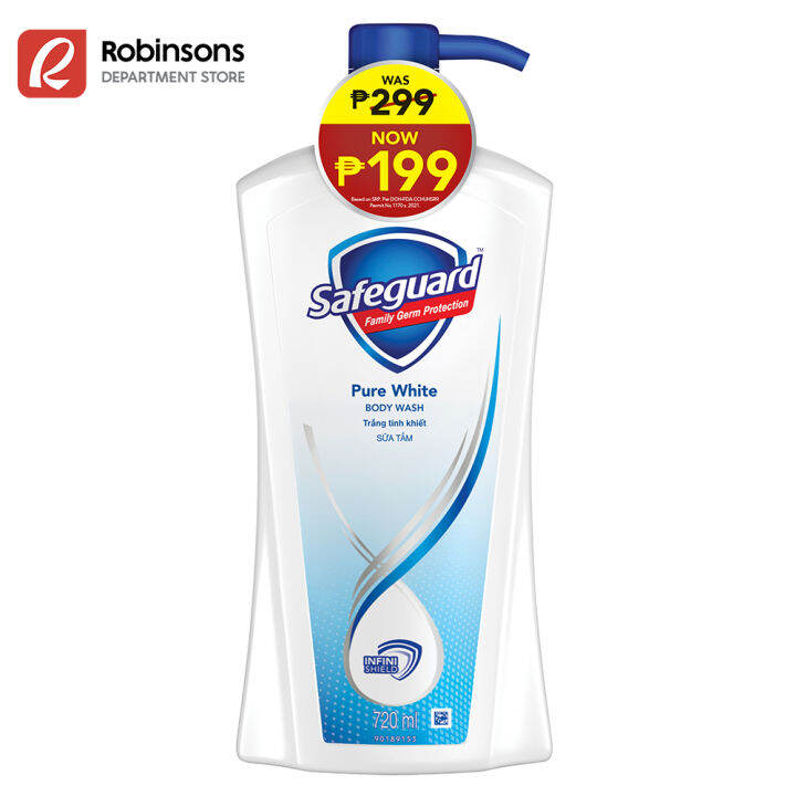 Safeguard Bodywash Pure White 720mL Promo at 199 | Lazada PH