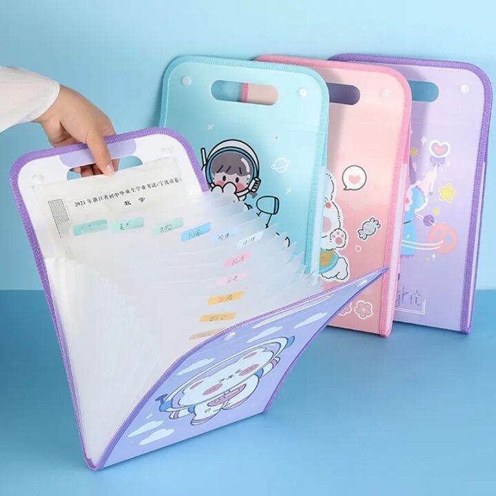 Map dokumen lucu Tempat penyimpanan dokumen organizer map multi layer ...