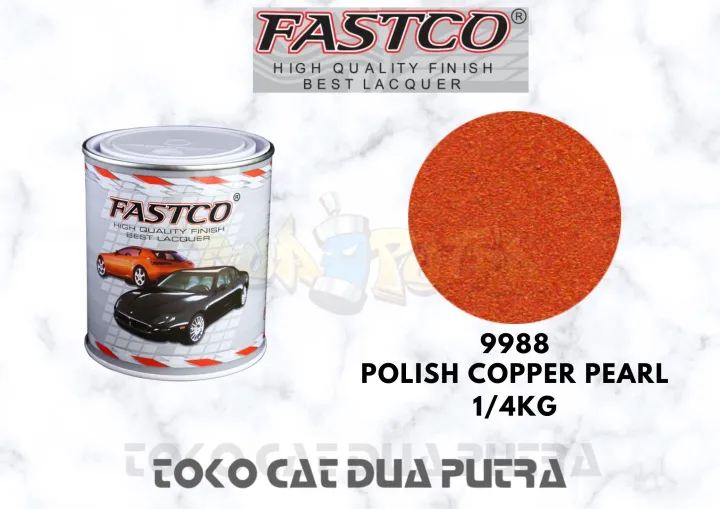 Cat Duco Fastco 1/4Kg 9988 Polish Copper Pearl | Lazada Indonesia