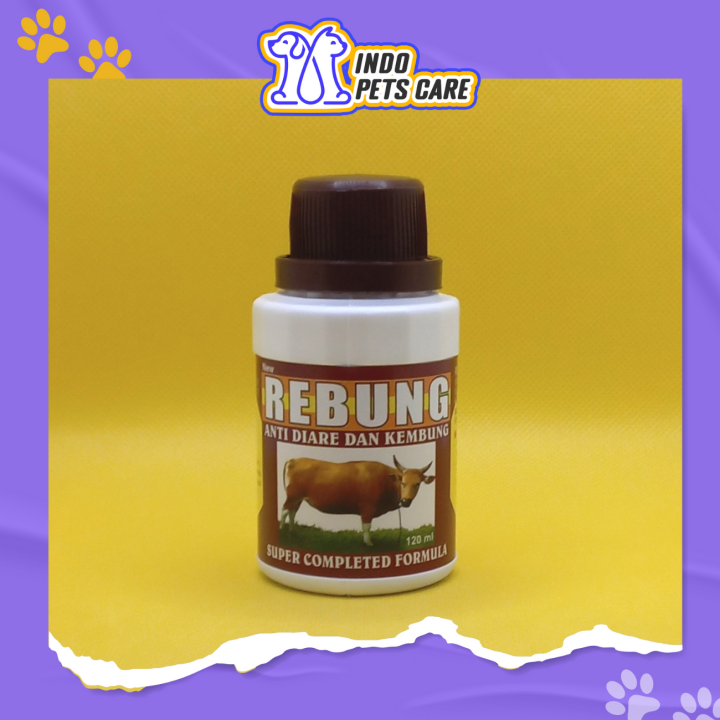 OBAT DIARE SAPI & TERNAK - REBUNG SAPI 125 ML ORIGINAL - UNTUK KEMBUNG ...