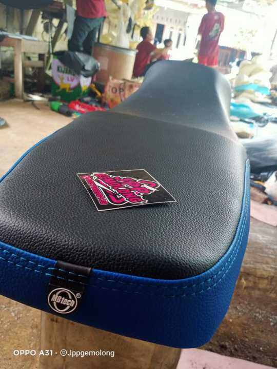 Jok Megapro Hiu full MBtech - JOk Mega Pro Hiu bahan MBtech - Jok motor ...