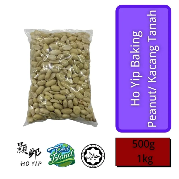kacang tanah 500g/1kg | Lazada