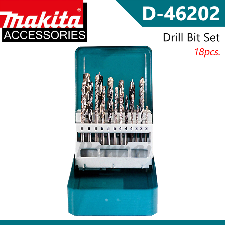 Makita D-46202 Metal Drill Box Set, 18 pcs | Lazada PH