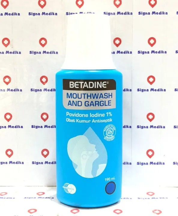 Betadine Mouthwash and Gargle 190 ml - Betadine Obat Kumur | Lazada Indonesia