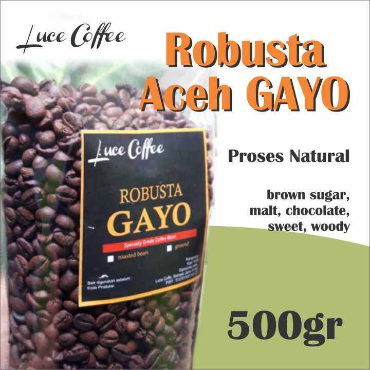 Kopi ROBUSTA Gayo 500gr - biji atau bubuk | Lazada Indonesia