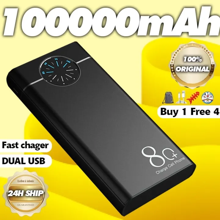 Powerbank original original PowerBank 100000mah power bank quick charge ...