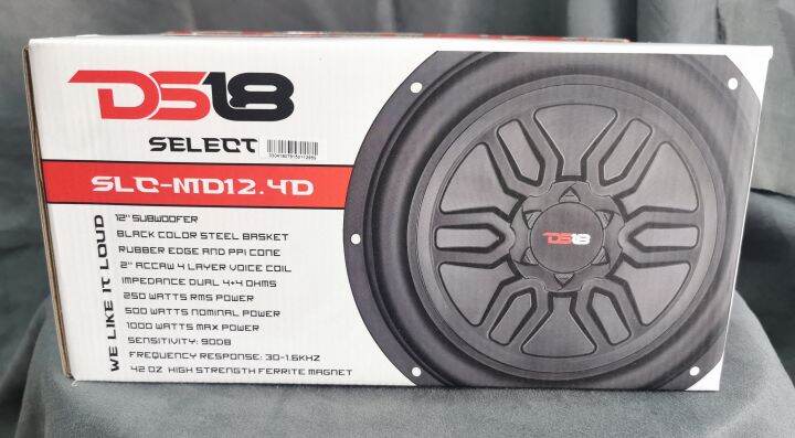 DS18 Select SLC-MD12.4D (12" Subwoofer) | Lazada PH