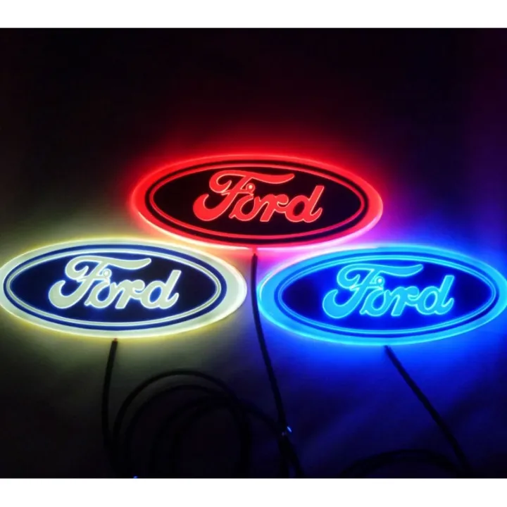 New upgrade 4D led car logo badge light for Ford Kuga Fusion Fiesta ...