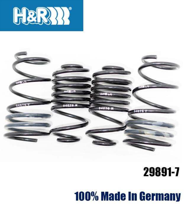 H&R สปริงโหลด (lowering spring) TOYOTA Avanza 1.3-1.5 ปี 2004 เตี้ยลง ...