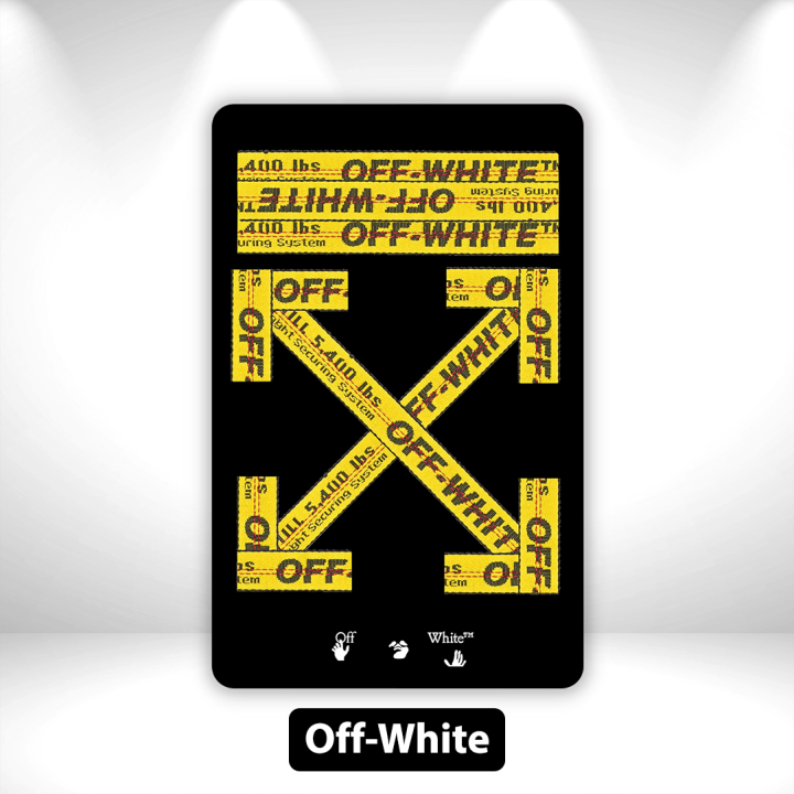 Off-White - Sticker TNG Sticker NFC Card Skincard Off White by Sticko ...