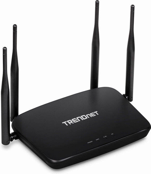 TRENDnet AC1200 Dual Band WiFi Router, TEW-831DR, Gigabit WAN Port, 4 x ...