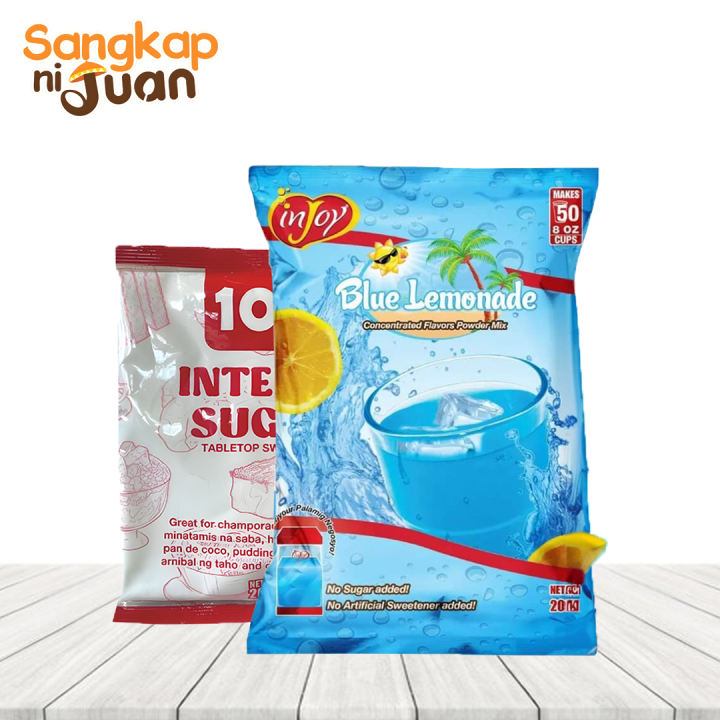InJoy Blue Lemonade Concentrated Juice Palamig Powder 200g w/ Intense ...