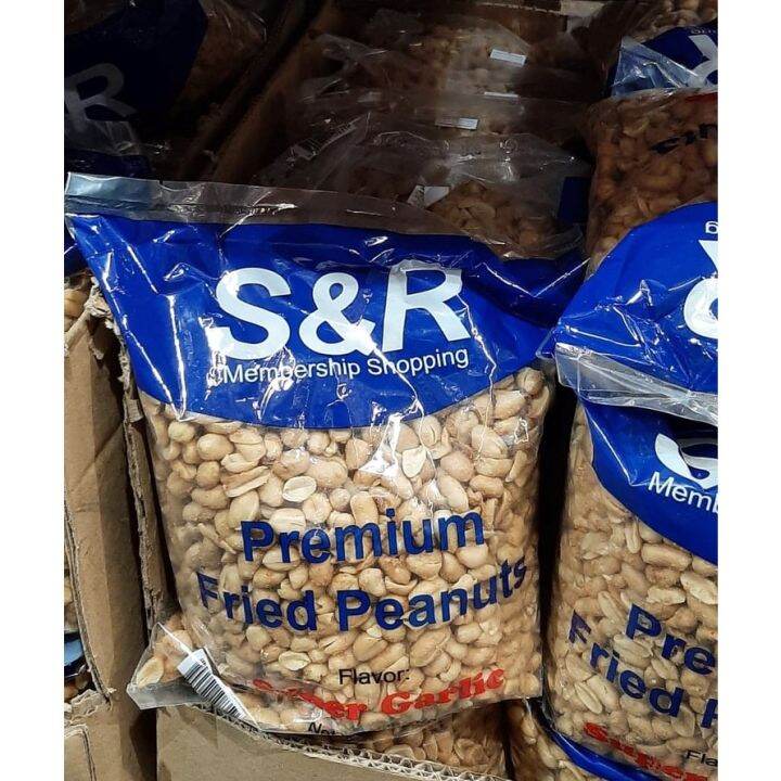 On Sale Ready to Eat!! 1 Bag S&R SnR Premium Fried Peanuts Super Garlic ...