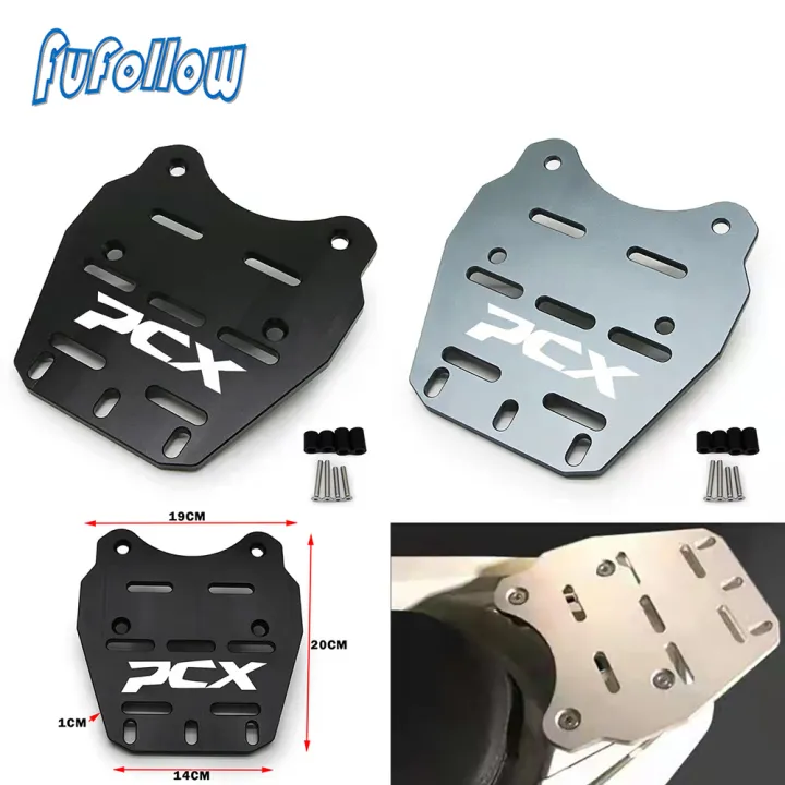 สำหรับ Honda PCX125 PCX150 PCX160 PCX 125 150 160 2014-2020 2021รถจักรยานยนต์ CNC กระเป๋าเดินทาง ...