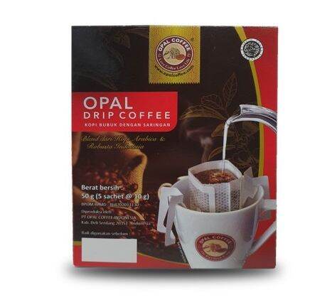 Opal Drip Coffee Arabica Blend 50 gram | Lazada Indonesia