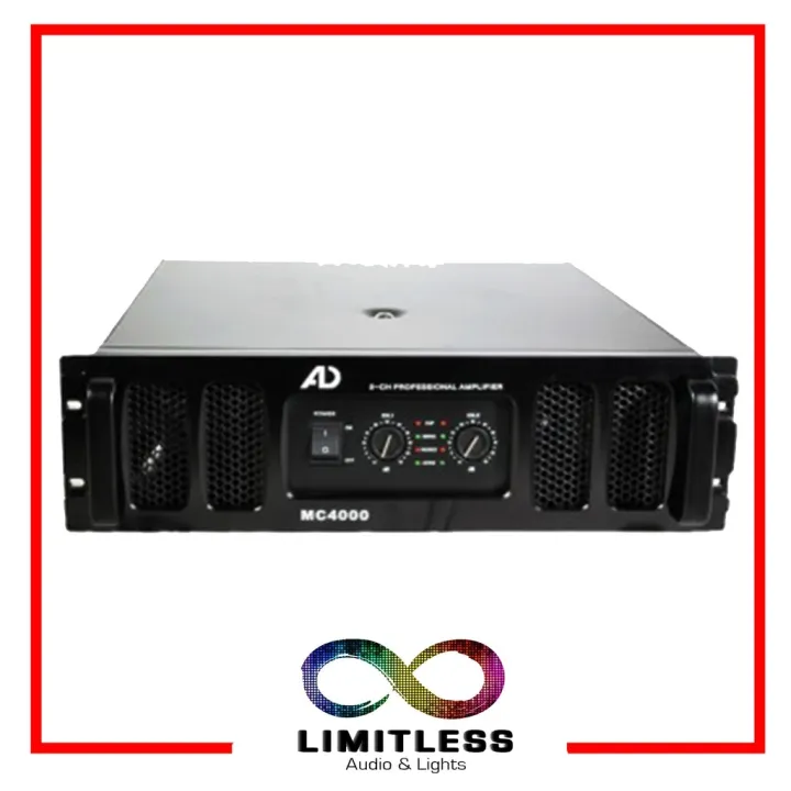 AD MC4000 POWER AMPLIFIER | Lazada PH