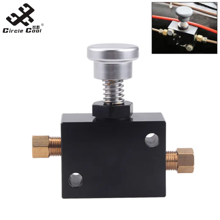 Circle Cool Aluminum Alloy Brake Line Lock Hydraulic Brake Parking Lock ...