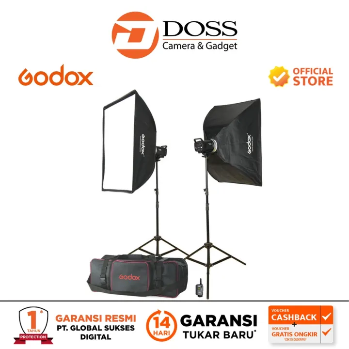Godox MS300-E 2-Monolight Kit | Lazada Indonesia