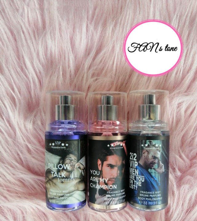【Fan's Tone】BODY PHILOSOPHY 88ml Perfumes Men Long Lasting Sexy Body ...
