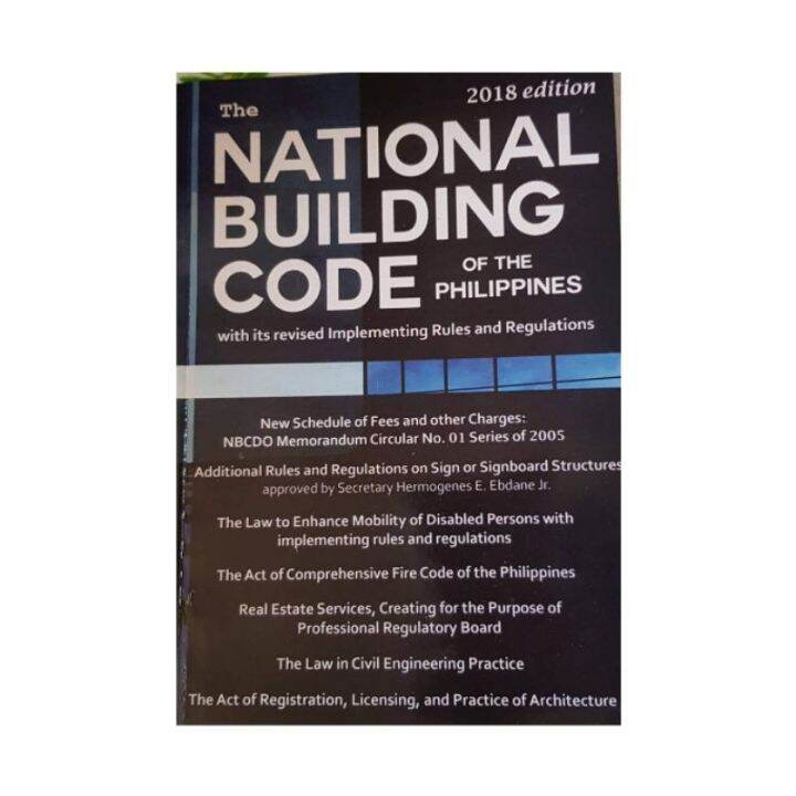 the National Building Code of the Philippines | Lazada PH