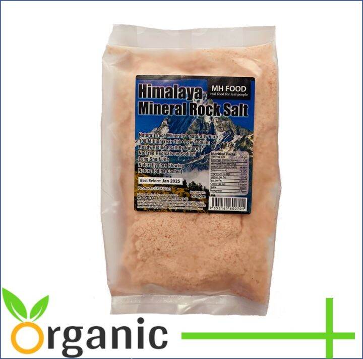 MH Food Himalaya Mineral Fine Rock Salt 500g | Lazada