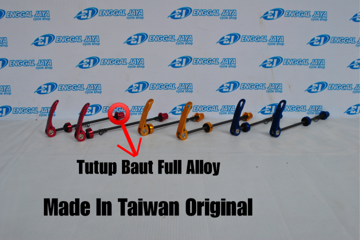 Sepasang Baut As Roda QR Quick Release Taiwan Original - As QR Alloy ...