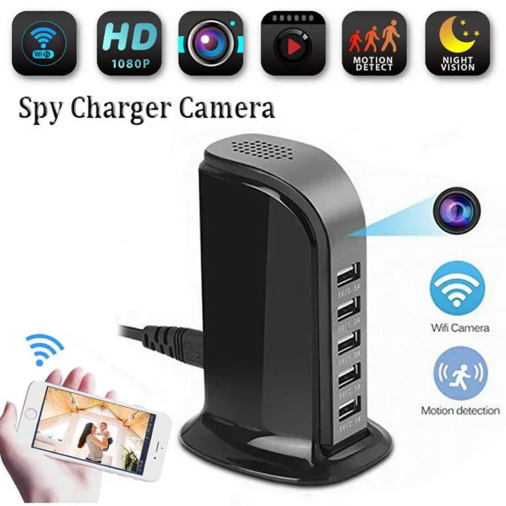 [HDwificamPro APP] 3Tech mall 1080P WiFi Socket Charger Camera Video ...