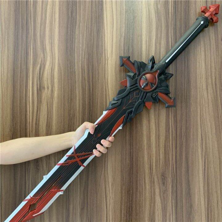 Cos Gift 1:1 Game Genshin Impact Project Diluc Ragnvindr Sword Weapon ...