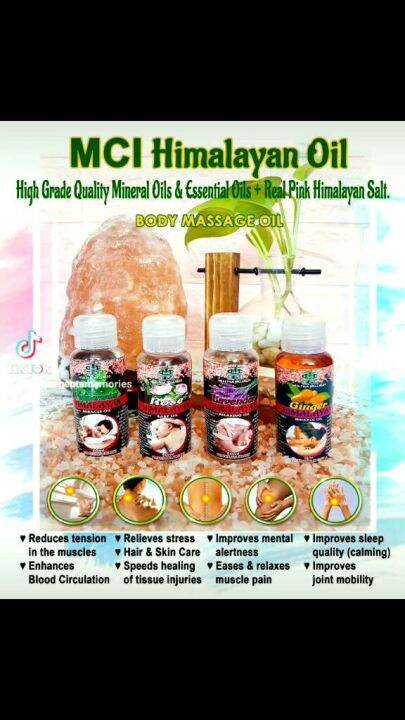 MCI HIMALAYAN OILS with Pink Himalayan Salt | Lazada PH