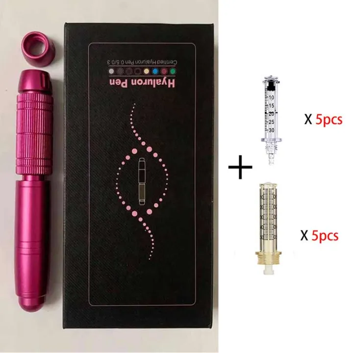 2in 1 Hyaluron Pen with 3 Level Adjust Pressure Hyaluronic Acid Pen for ...