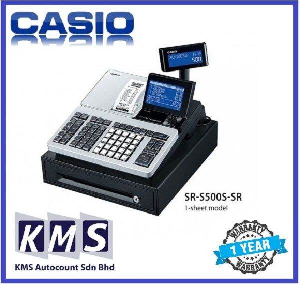 Cash Register Machine Casio SR-S500SG-SR | Lazada