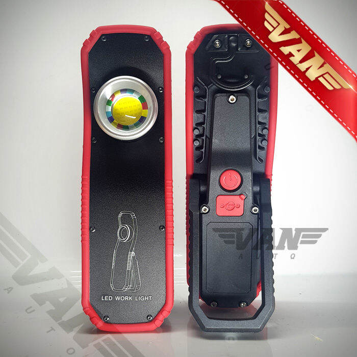 Senter Swirl Finder Led cob model scan grip / Lampu Senter Detailing ...