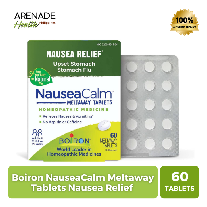 Boiron NauseaCalm Meltaway Tablets Nausea Relief 60 Tablets | Lazada PH Boiron NauseaCalm Meltaway Tablets Nausea Relief 60 Tablets | Lazada PH