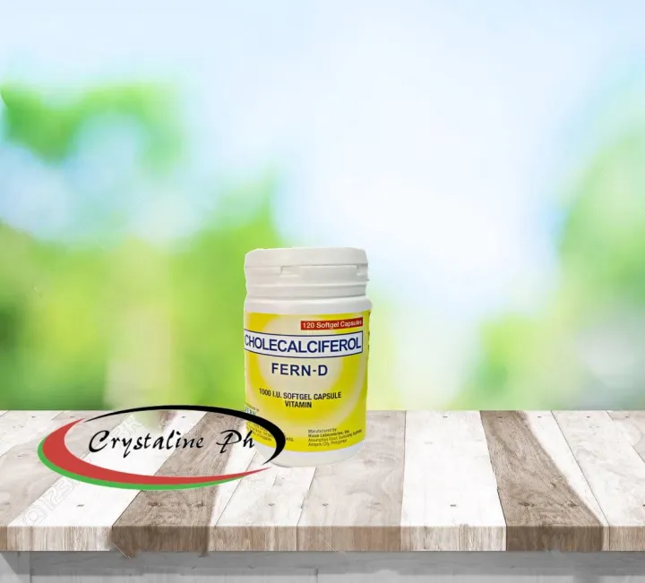 Fern D Vitamin D 120 Softgels | Lazada PH