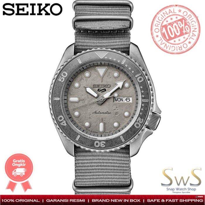 Seiko 5 Sports SRPG61 SRPG61K1 Street Style Cement Automatic Original ...