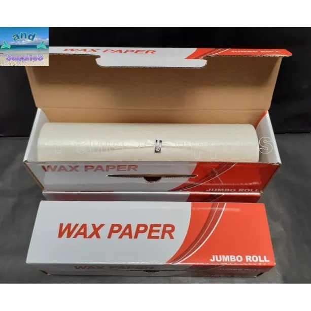 Wax Paper Jumbo Roll, W/ Box Cutter The New | Lazada PH