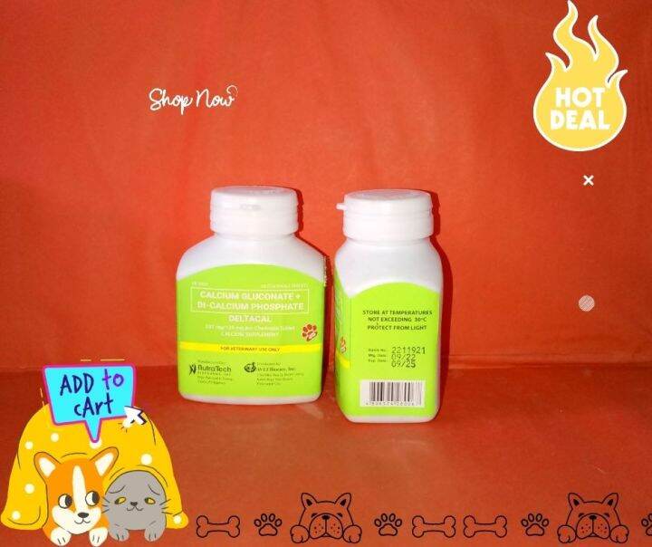 DELTACAL 50 Chewable Tablets | Lazada PH