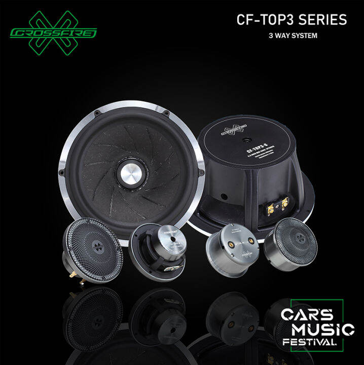 CROSSFIRE TOP 3 SERIES 3WAY SPEAKER SYSTEM | Lazada